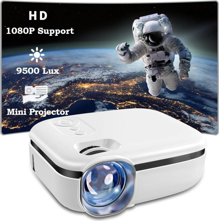 KEJOG Native 1080P Mini Projector Review - Trendy Projectors