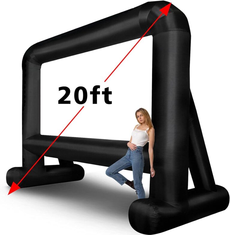 OUTTOY 20 Feet Inflatable Movie Screens Review - Trendy Projectors