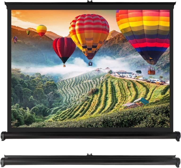 Pyle Portable Projector Screen Review - Trendy Projectors