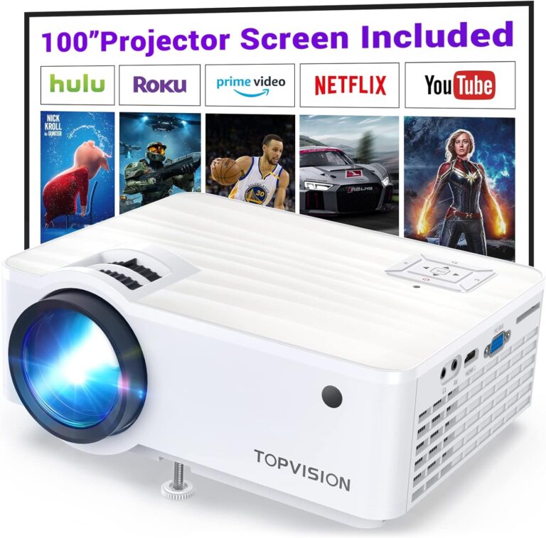 TOPVISION 7500L Projector Review - Trendy Projectors