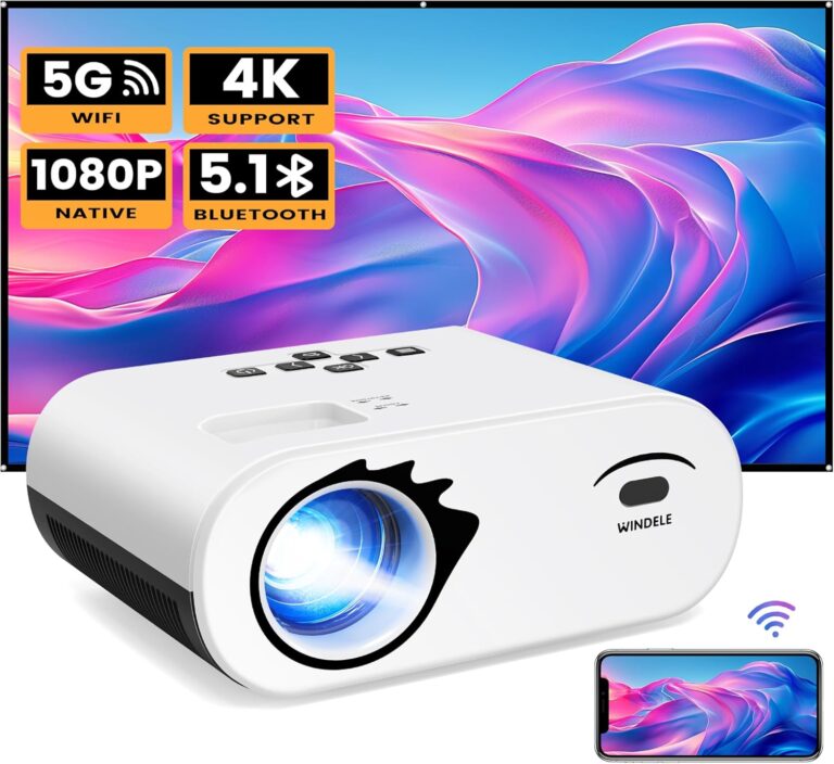 Lezoura Native 1080P Bluetooth Projector Review - Trendy Projectors