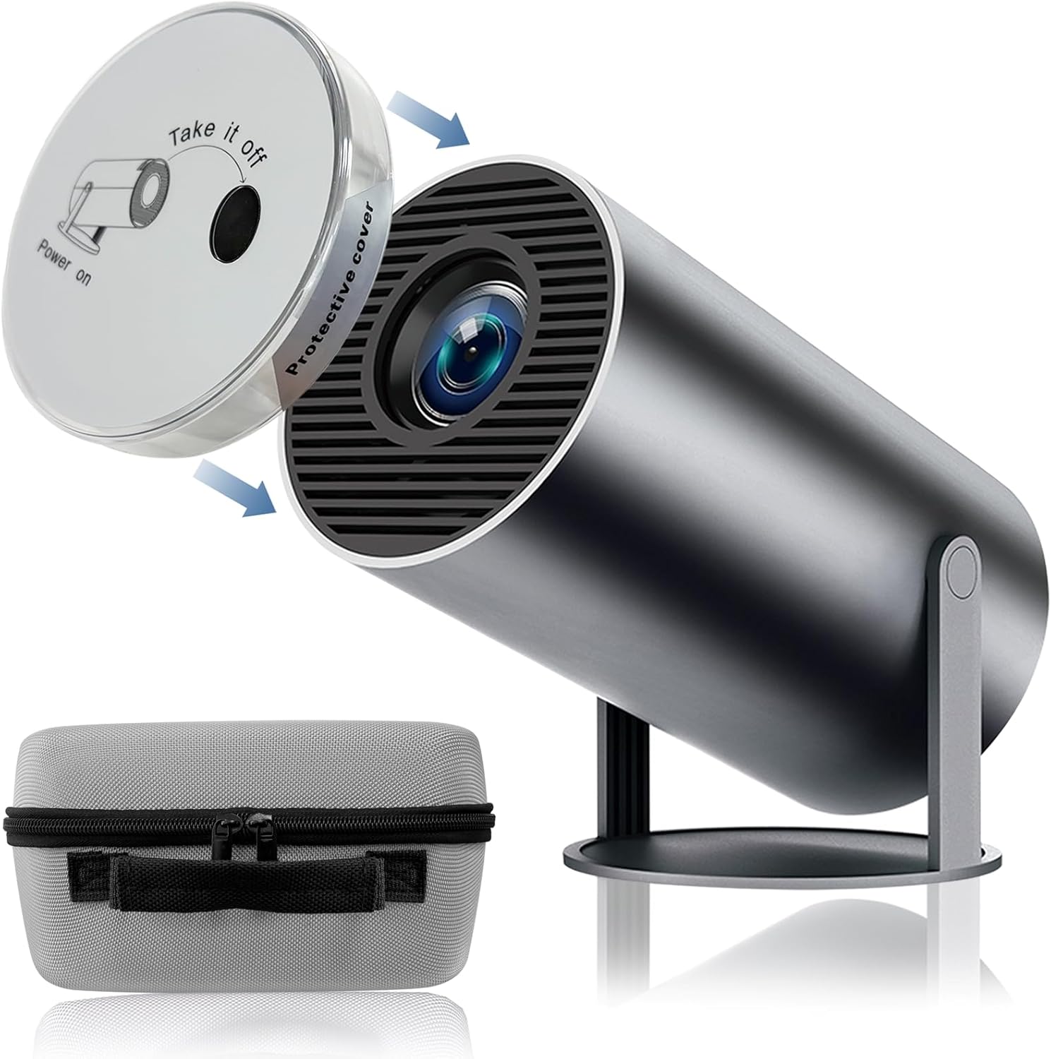 DUPULEE HY300 Plus Electric Focus Mini Projector - Trendy Projectors