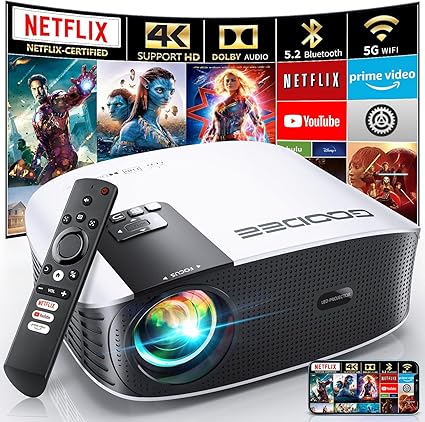 GooDee Smart 1080P Projector Review - Trendy Projectors